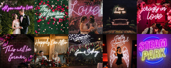 Custom LED Neon Signs | Wedding Business Event Neon Signs | MakeNeon ...