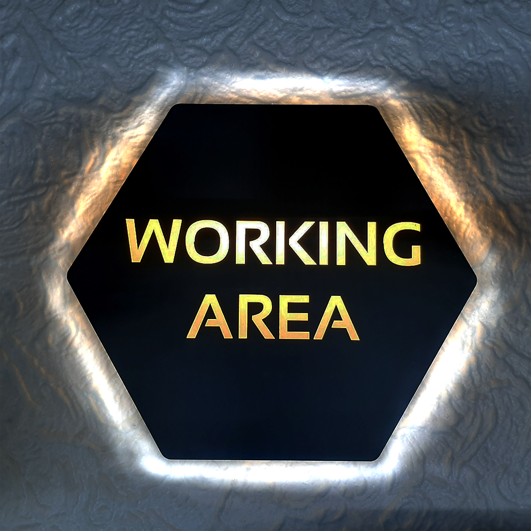 Personalized Metal Backlit Sign - Custom Logo Light Box For Business ...