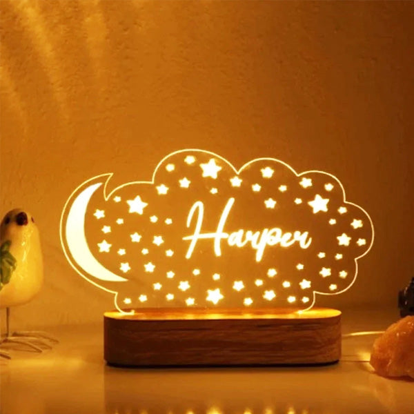 Customized Name Night Light for Bedroom Decor, Personalized Name Sign For Kid's Gift – Make Neon