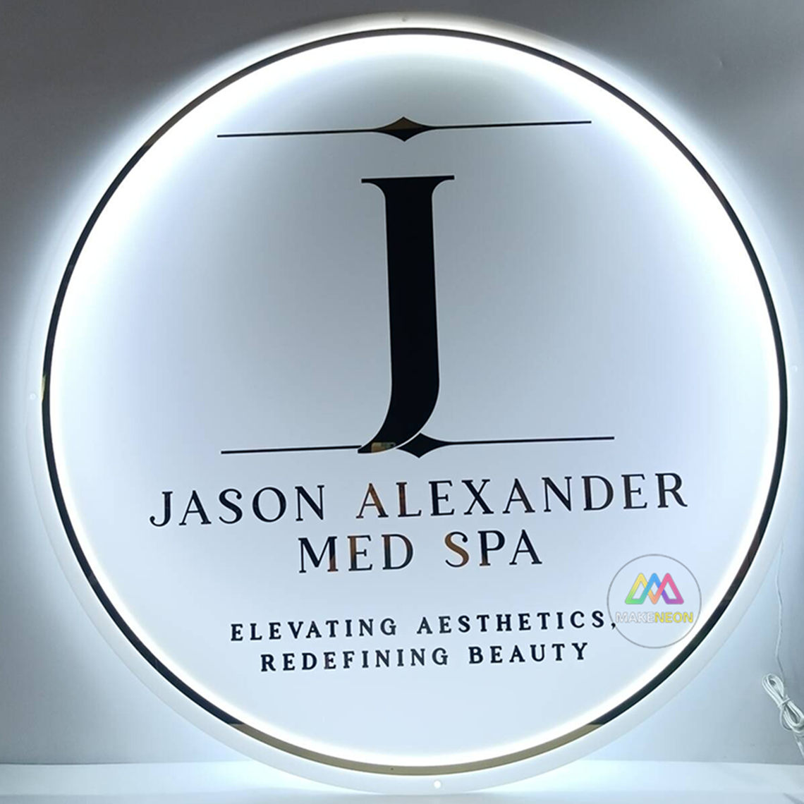 Personalized Acrylic Business Sign Custom Golden Lettering Sign for ...
