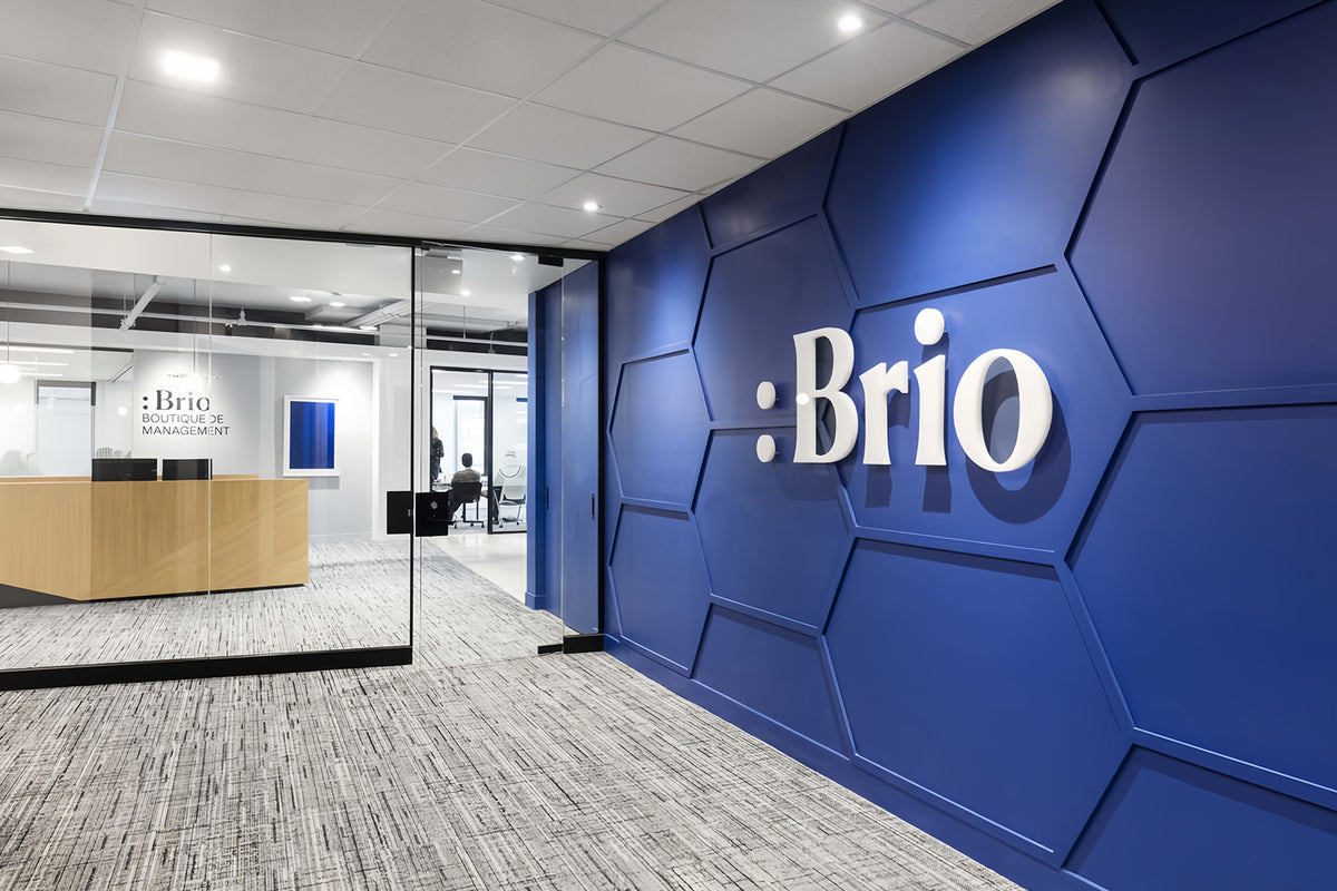 Custom Lobby & Office Wall Sign - Professional Branding Sign Solution ...