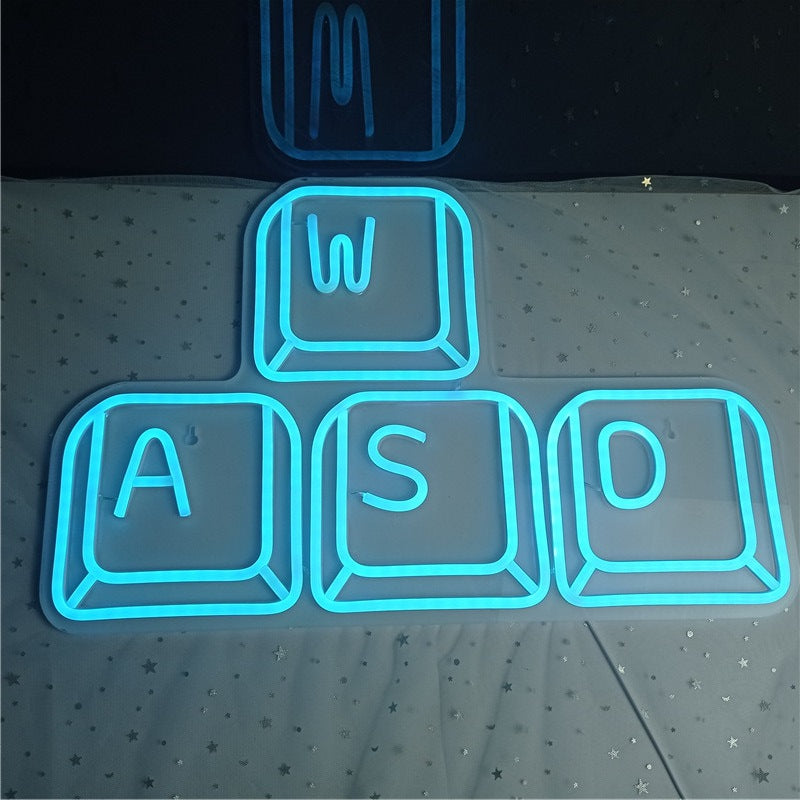 Keyboard WASD- LED Neon Signs – Make Neon
