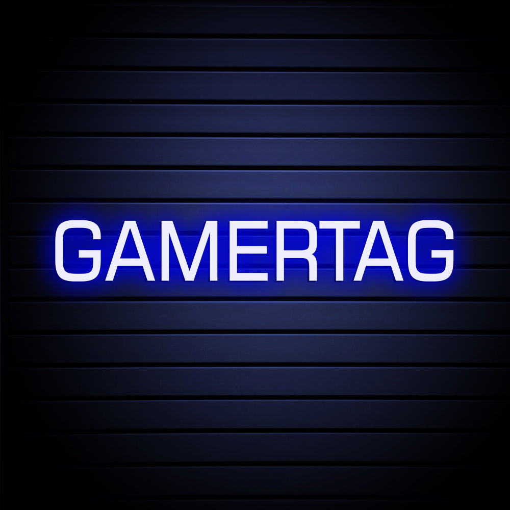 GAMERTAG - LED Neon Signs – Make Neon