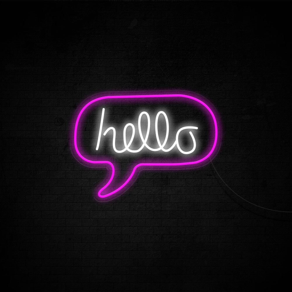 Hello - LED Neon Signs – Make Neon