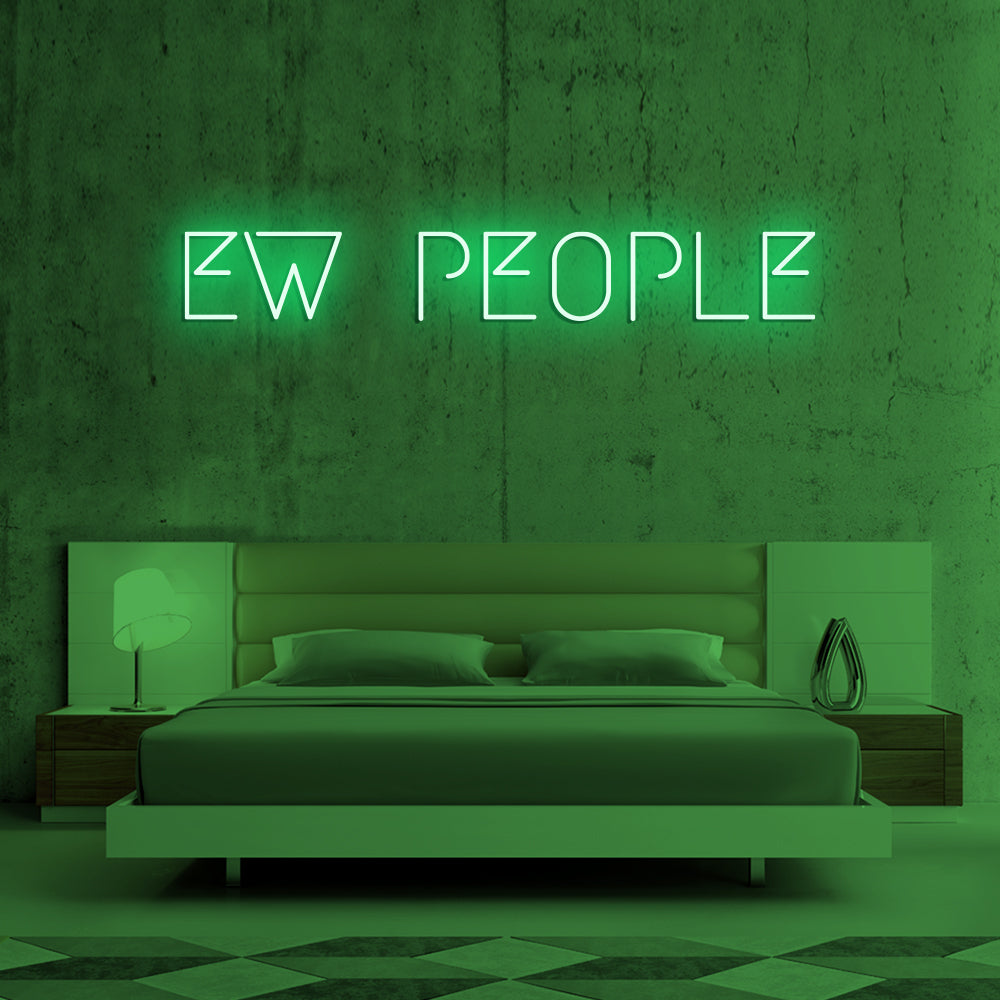 EW People- LED Neon Signs – Make Neon
